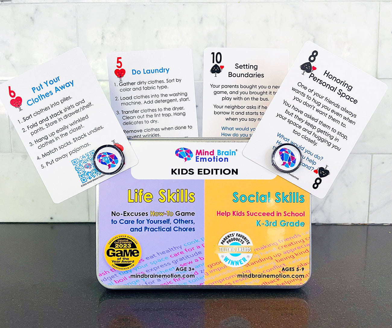 Double Deck Skill-Building Cards by Mind Brain Emotion
