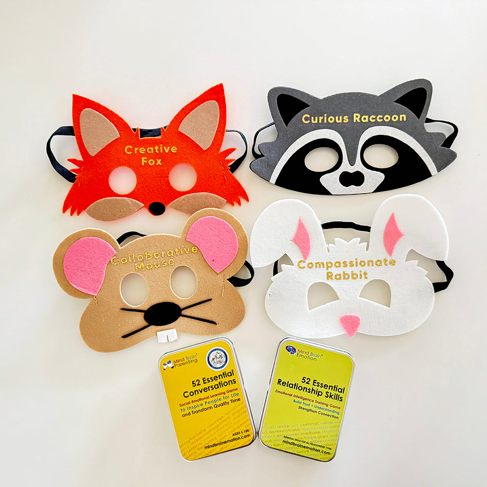 Wearable Costume Personality Masks (for 52 Essential Conversations & R ...